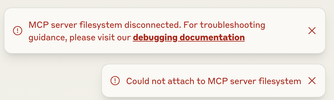 [Claude] MCP (Model Context Protocol) - Filesystem setup and trial
