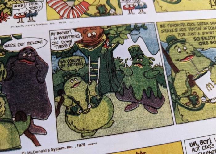 The Ronald McDonald Comic Strip - The Retroist