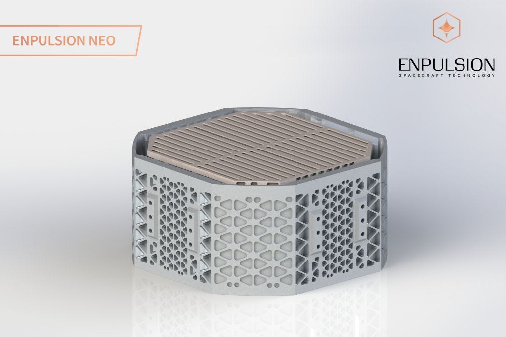 ENPULSION Passes Milestone of 200 Propulsion Systems in Space