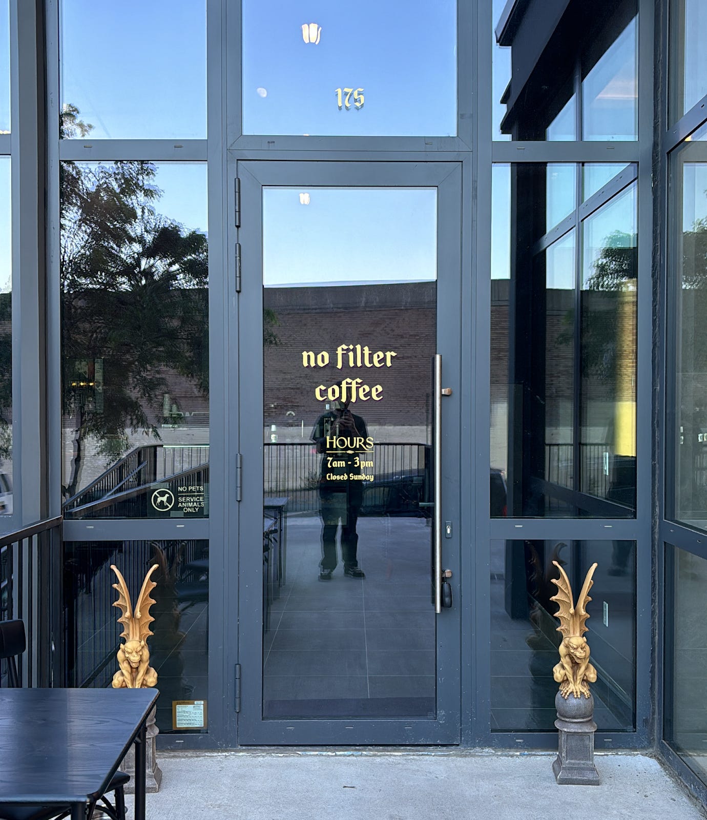 No Filter Coffee brings Gothic Vibes & Great Coffee to South Slope