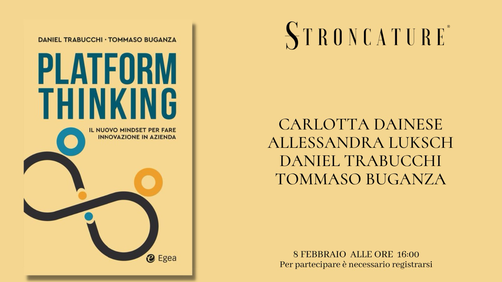"Platform Thinking" Daniel Trabucchi e Tommaso Buganza