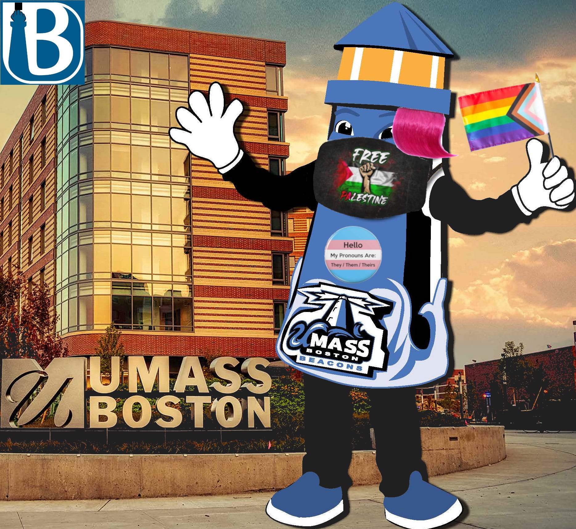 Bobbi Beacon: I am Non-Binary - by Frank and Louie