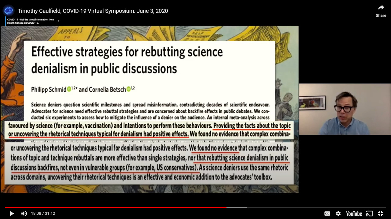 Dr. Byram Bridle: 'We Need to Follow the Science of Our 'Misinformation ... Dr. Byram Bridle: 'We Need to Follow the Science of Our 'Misinformation ...