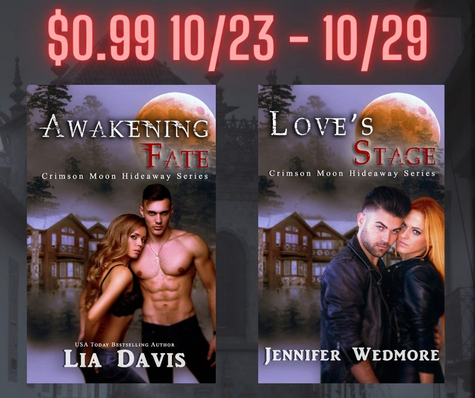 Crimson Moon Hideaway books deals - Lia’s Substack