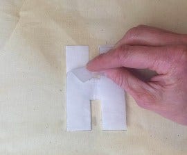 How to use Bondaweb - Creative Rehab & Sassy Sewing