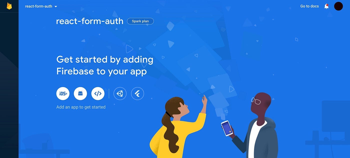 Creating an Authentication Form using React Hook Form, React and Firebase.