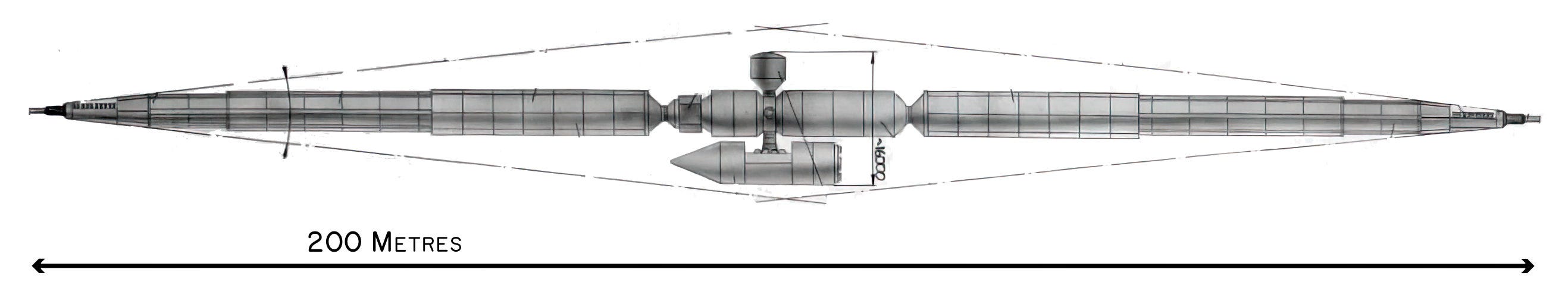 1987 Nuclear Mars Mission, using Energia