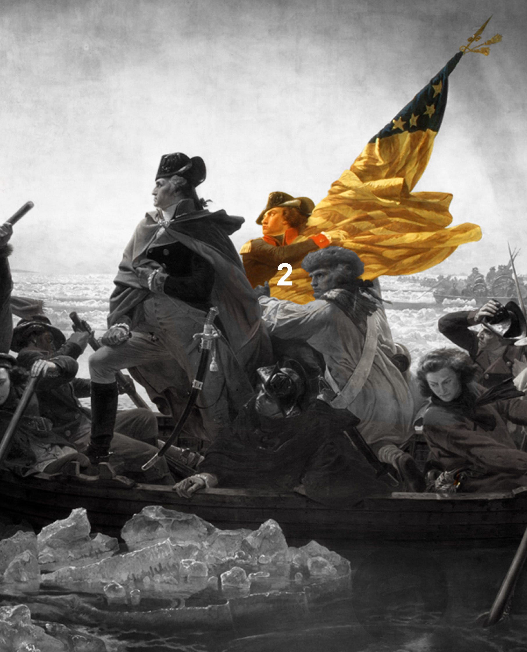 Washington crossing the Delaware