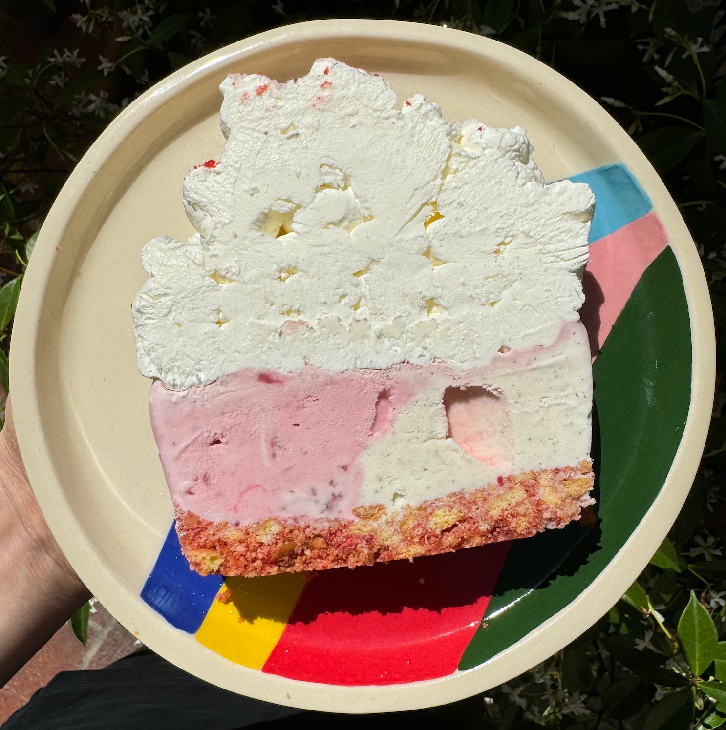 Ice Pop Cake: Strawberry Shortcake - by Natasha Feldman
