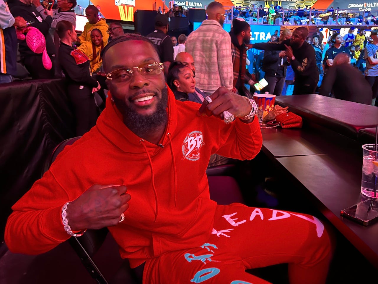 Catching up with Lance Stephenson at the NBA's Tournament Championship Game