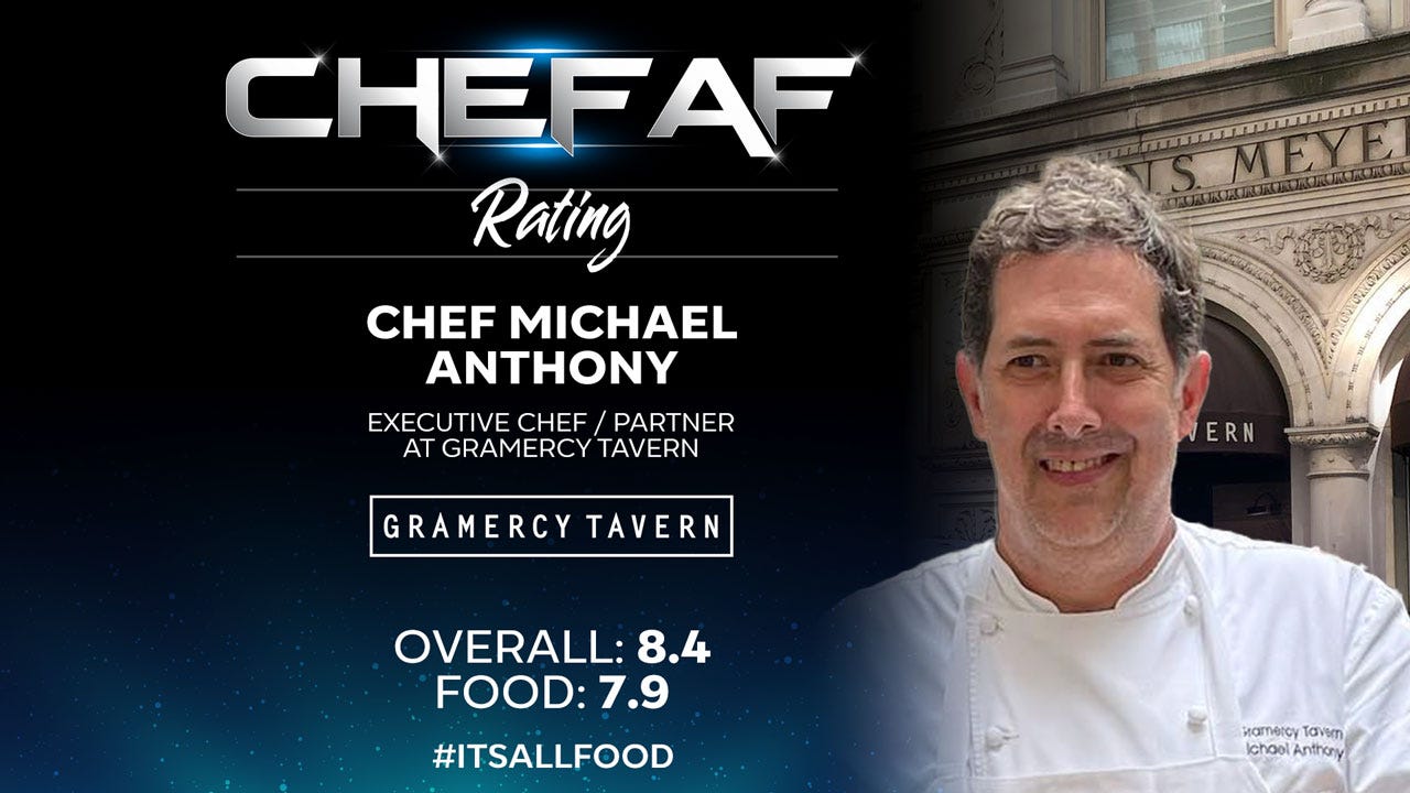 Chef AF Rating - Mike Anthony - by Savor.fm - Chef & Rare
