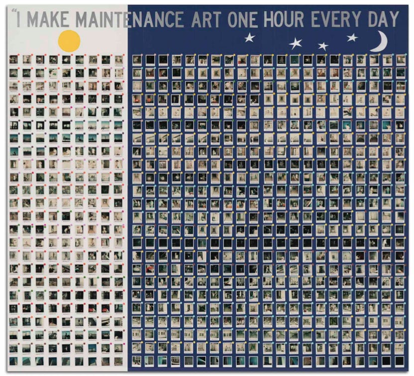 Mierle Laderman Ukeles, care work, time impoverishment & Sustaining ...