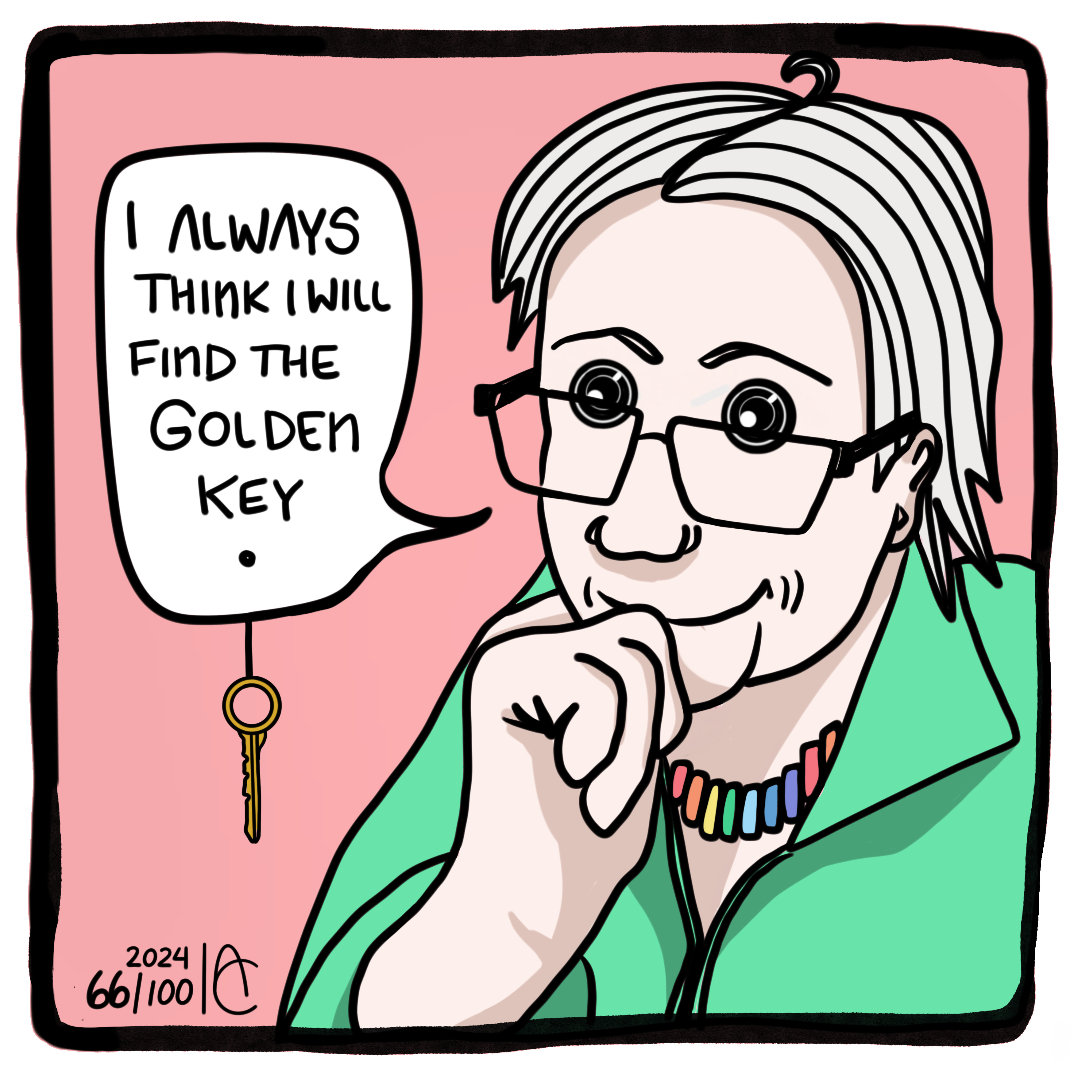 Comic Affirmations, 64-70 - Diary Comics for 100 Day Project