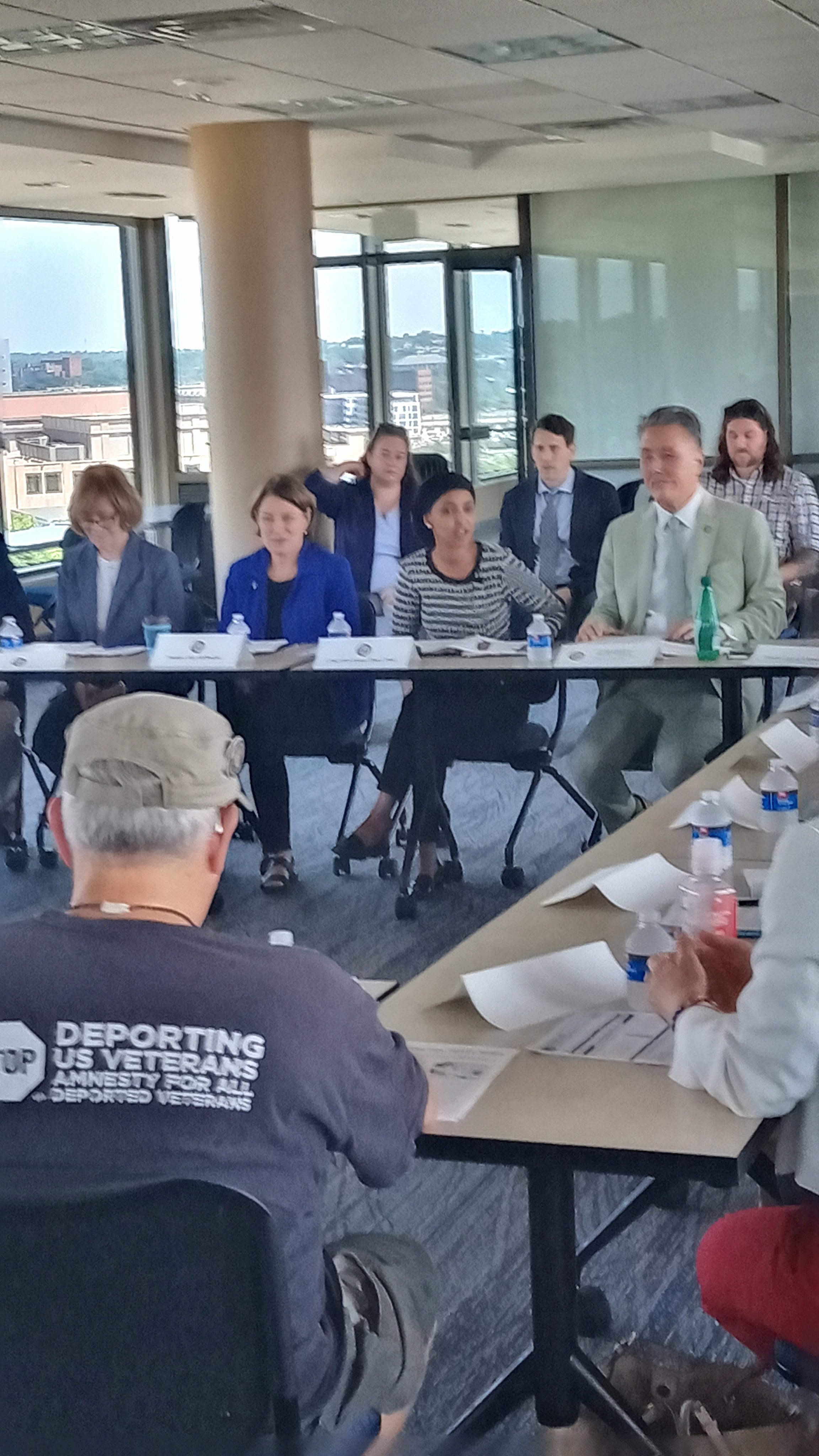 Rep. Ilhan Omar (MN-05) hosted a PACT Act Roundtable featuring Ranking ...