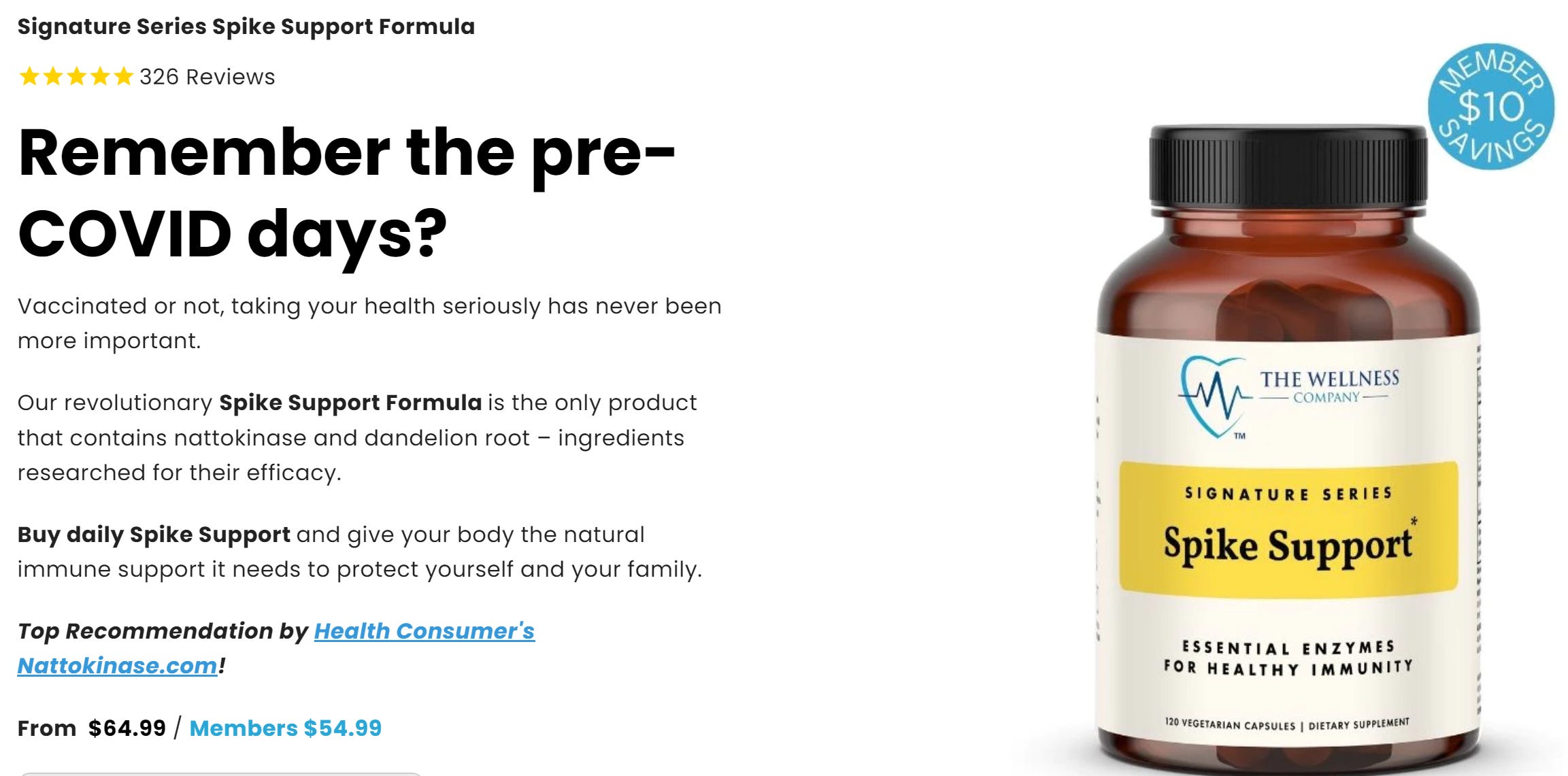 Why Have "Minor Ingredients" in Spike Support?