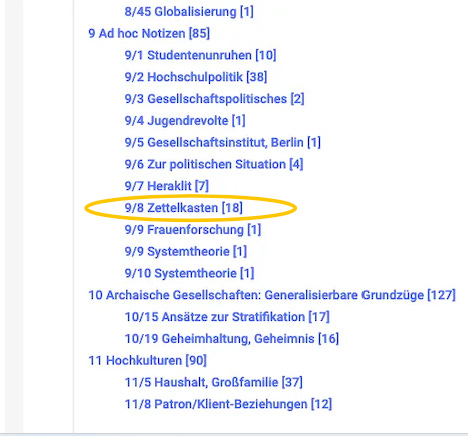 Noted Lab: Niklas Luhmann's Zettelkasten - by Jillian Hess