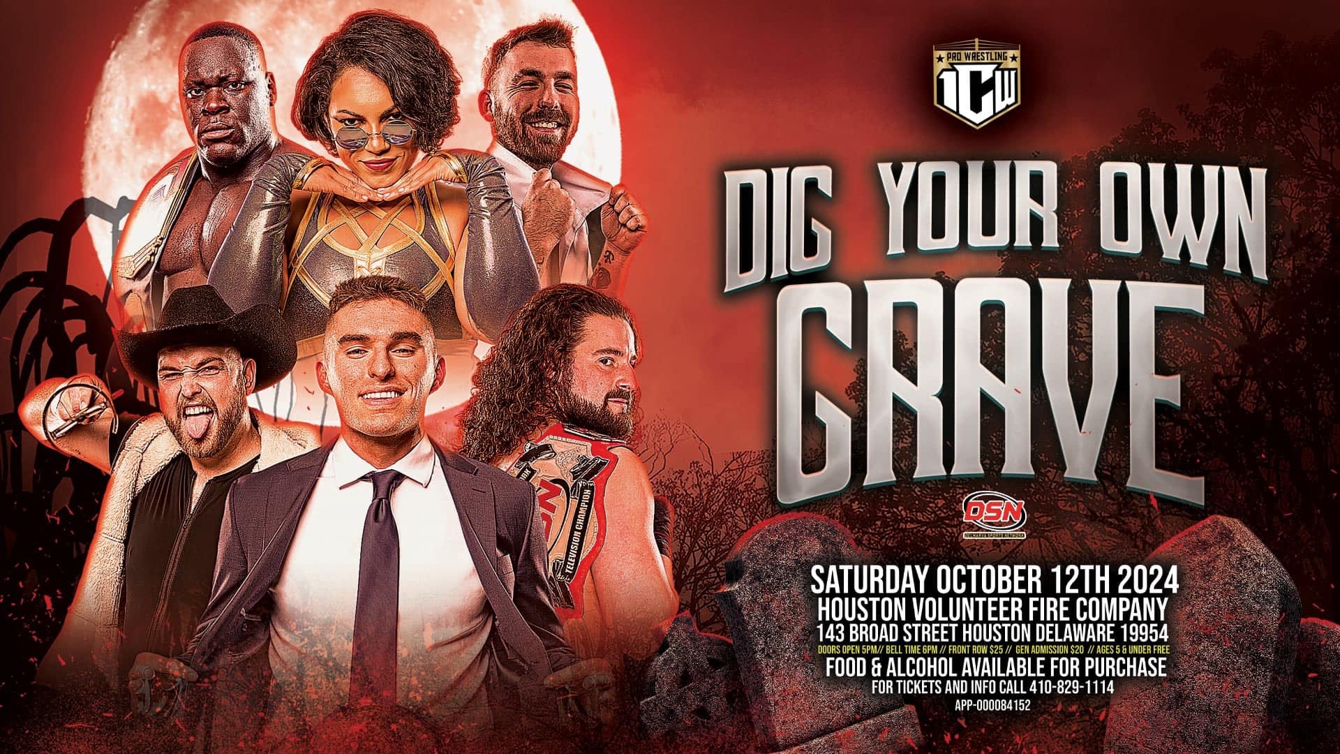 Saturday: 1CW's Dig Your Own Grave in Houston