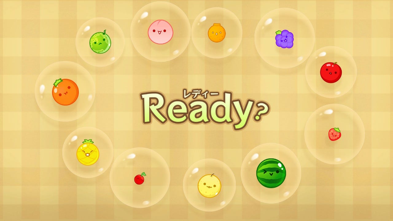 one in a melon: a review of Suika Game - by shy🎀