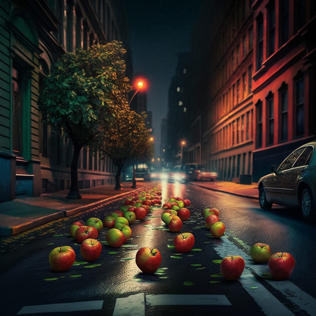 A Bite of the Apple - Fiction by Bill Adler