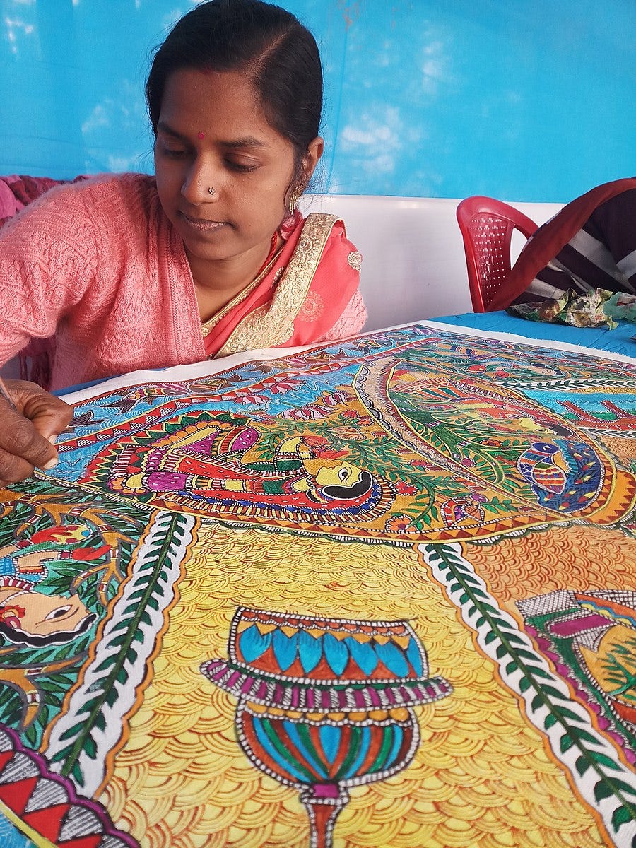 The Forgotten Legacy of Madhubani Art - Brown History