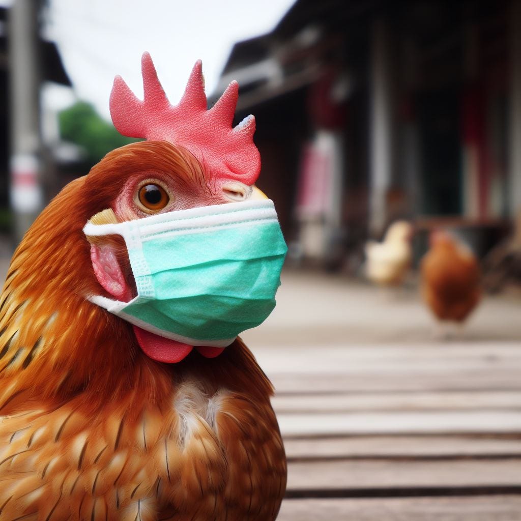 Pollos resistentes a la gripe aviar - by David Castro