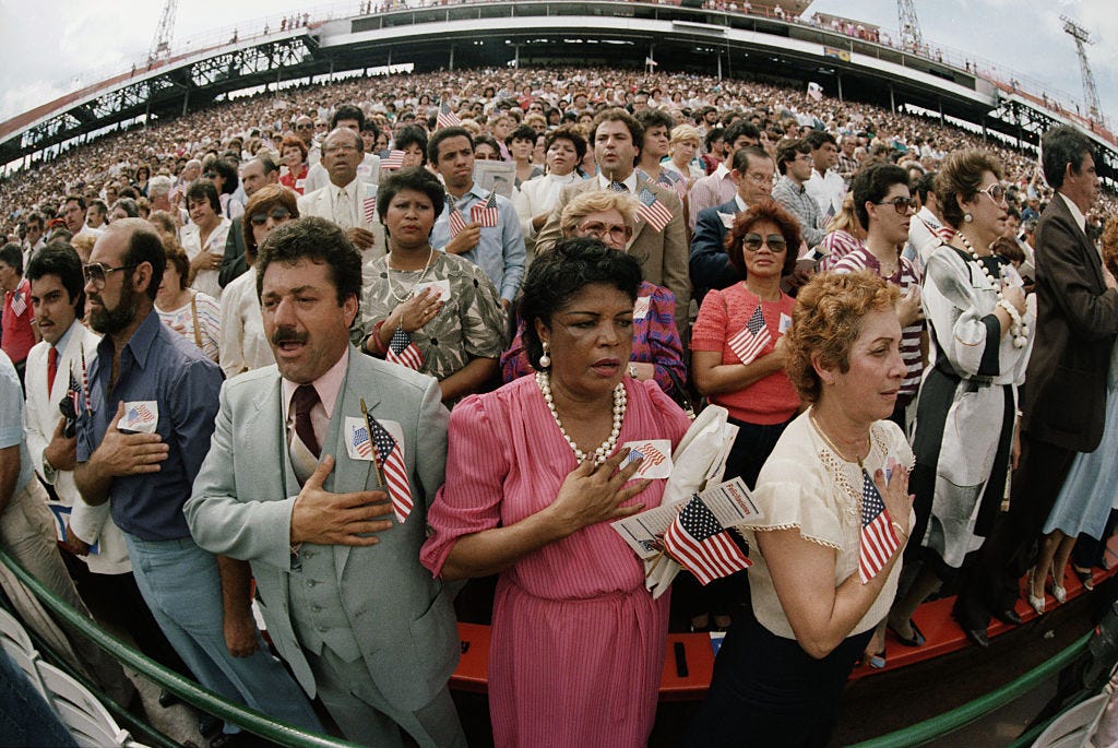 All Immigrants Are Born on the Fourth of July