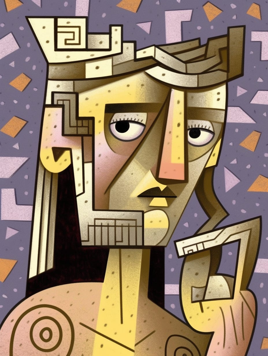 Prompter Mag 🔳 Cubism - by David "Davicho" Barona