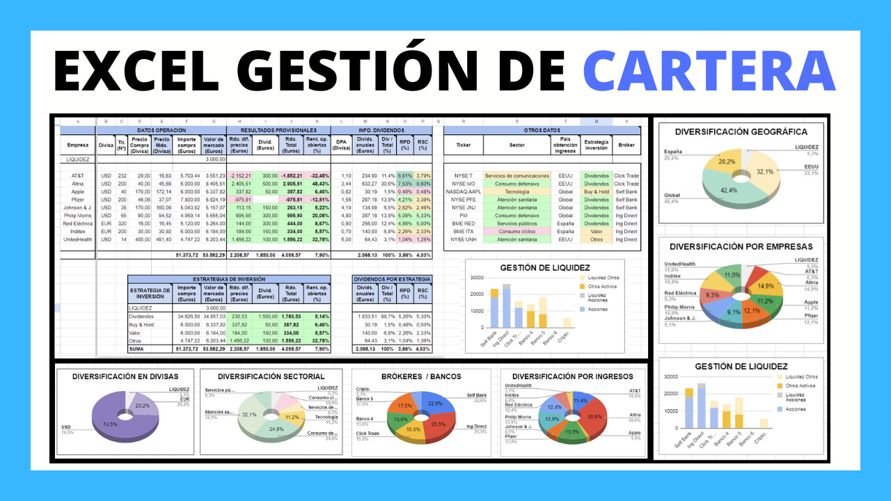 Excel para Gestión de Cartera - by Héctor Simora