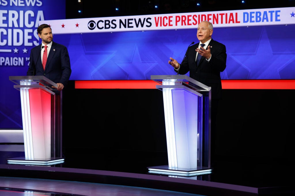Vance Wins a Weirdly Normal VP Debate