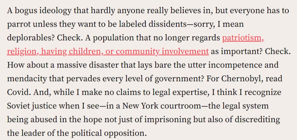 Ruling Class Finally Awakens to the Reality of America's Decline