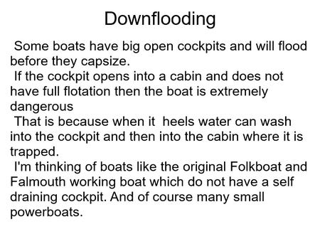 On Capsizing and Recovery - Small Craft Advisor