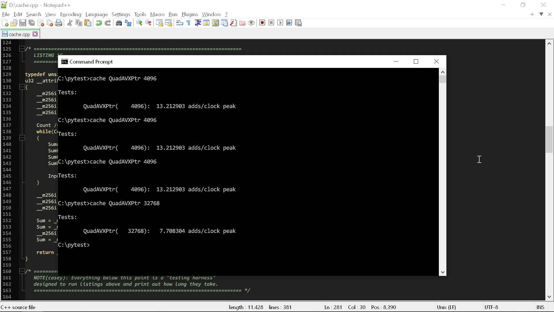 Cache - by Casey Muratori - Computer, Enhance!