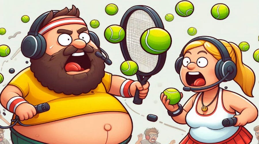 When too much sport is too much - by Brett Debritz
