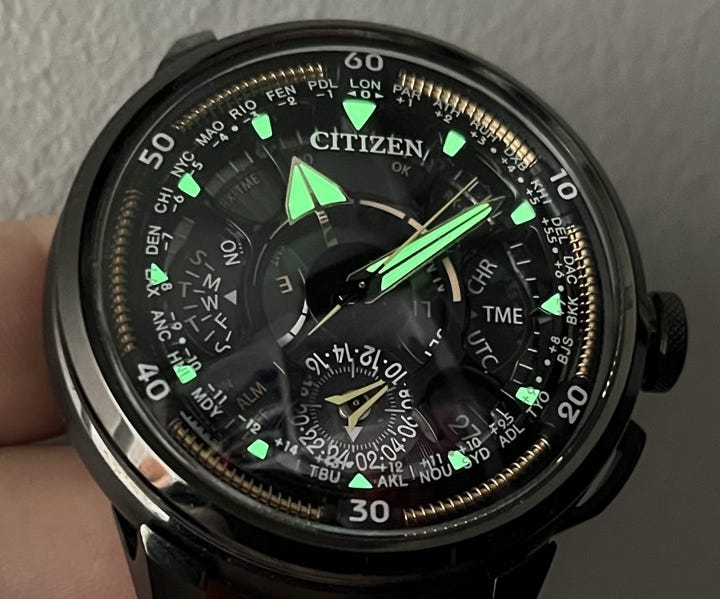 Citizen Satellite Wave GPS CC7005-16G Watch Review