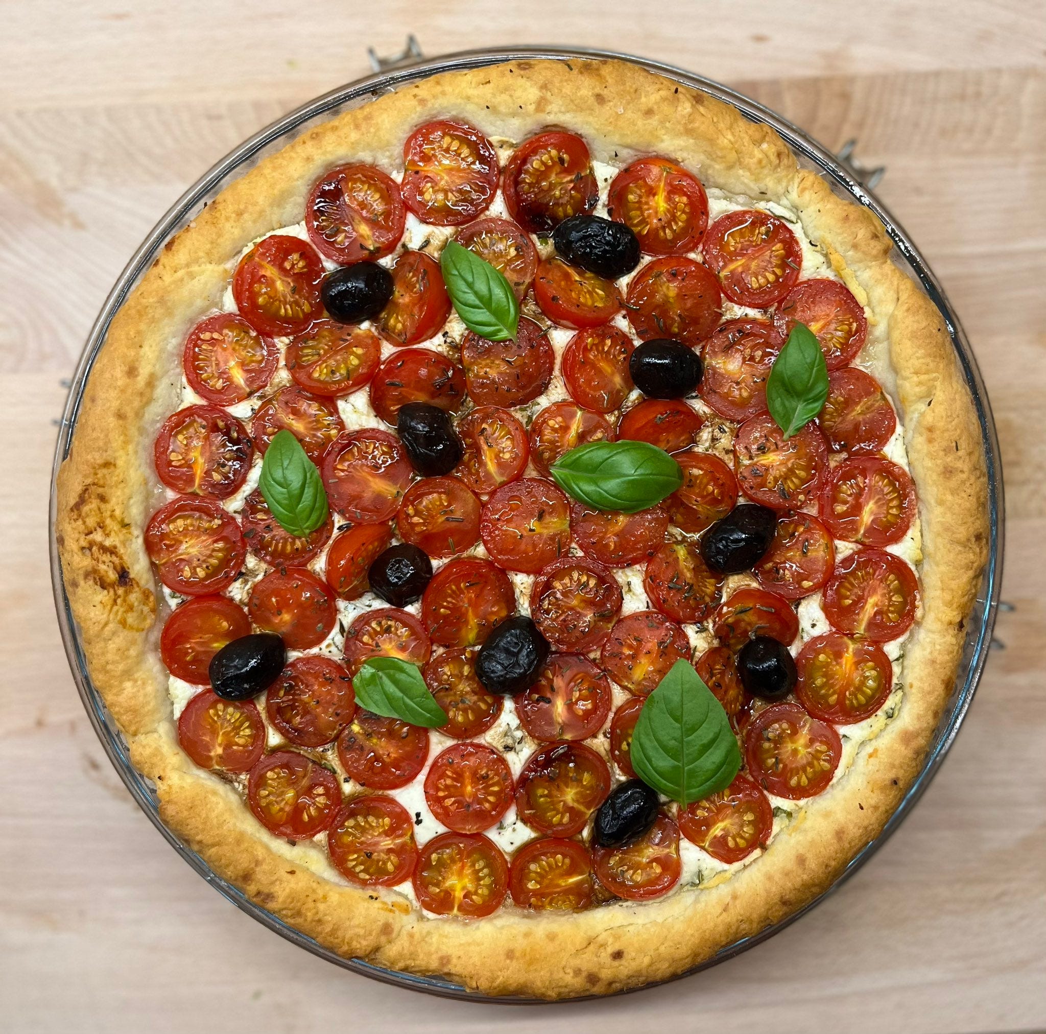2 tomato tarts - Life's a Feast by Jamie Schler