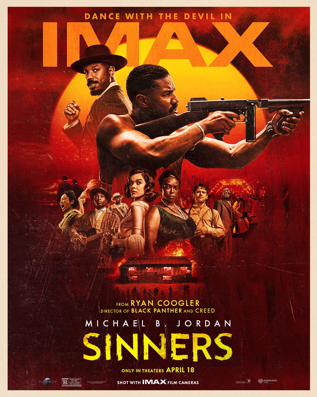"Sinners" Brand-New Trailer: Michael B. Jordan Plays Twin Brothers Caught in a Southern Gothic ...