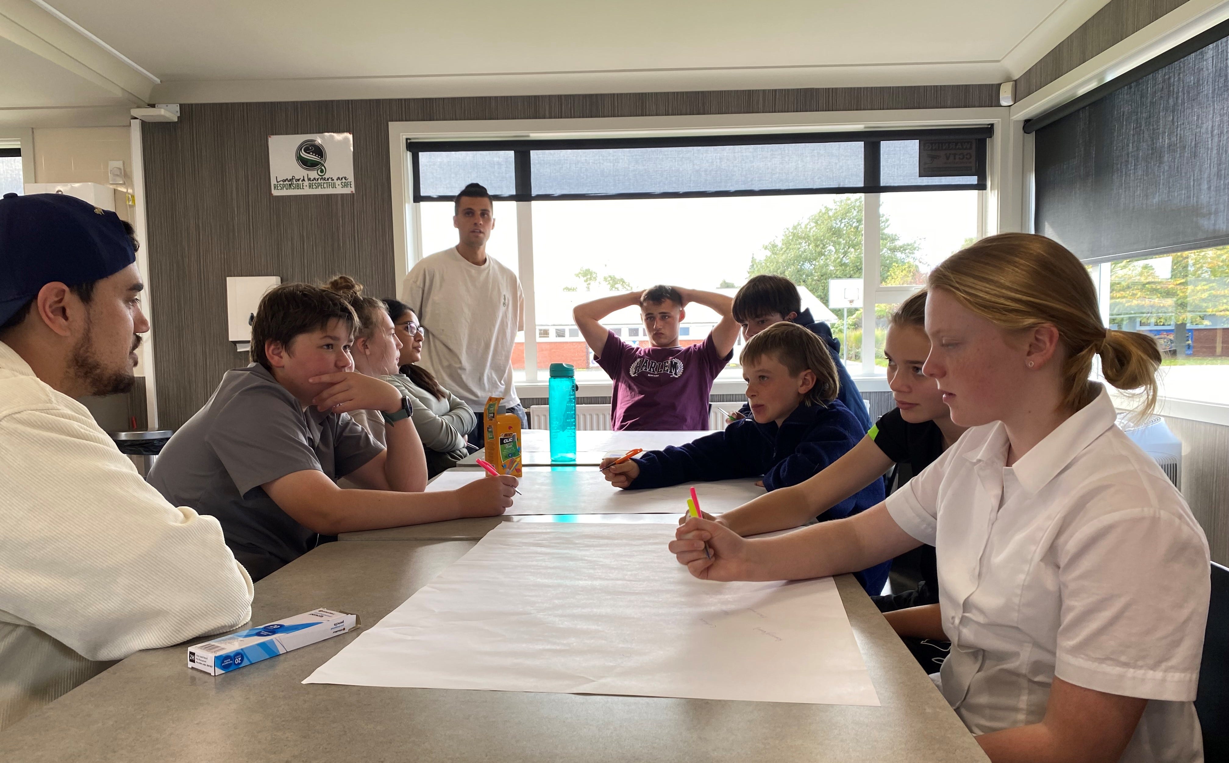 Pupils have their say on merged Gore school