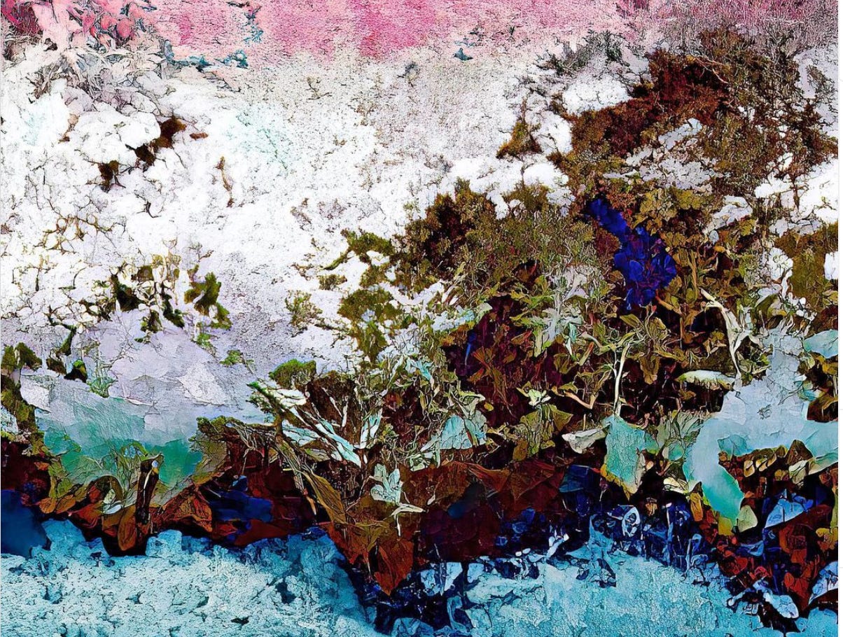 At the Dazzling Edge of Eden - by Chris EW Green