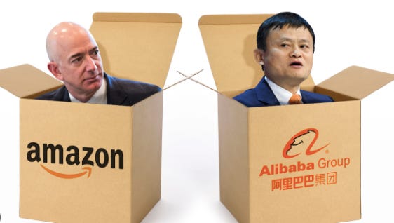 AliBaba vs. Amazon: Un análisis profundo entre dos gigantes del ...