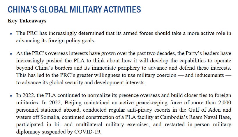 DOD Releases 2023 Report on Military and Security Developments ...