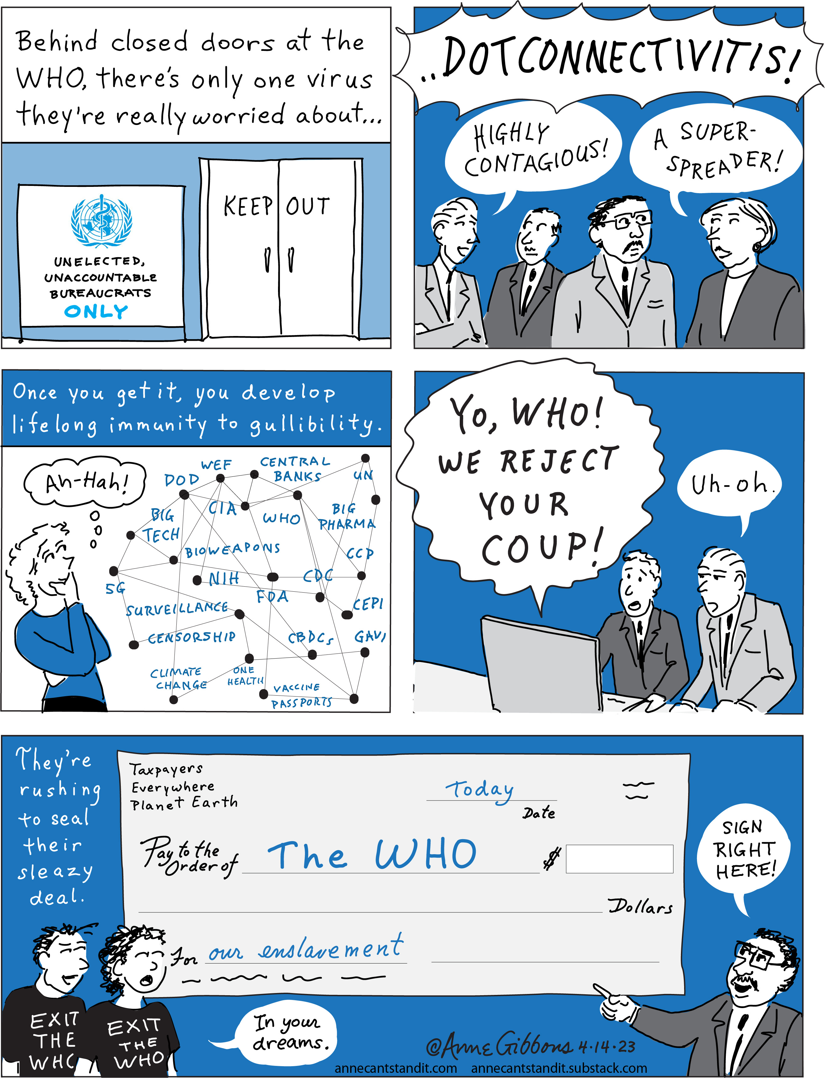 WHO Hell - by Anne Gibbons - Anne Can't Stand It!