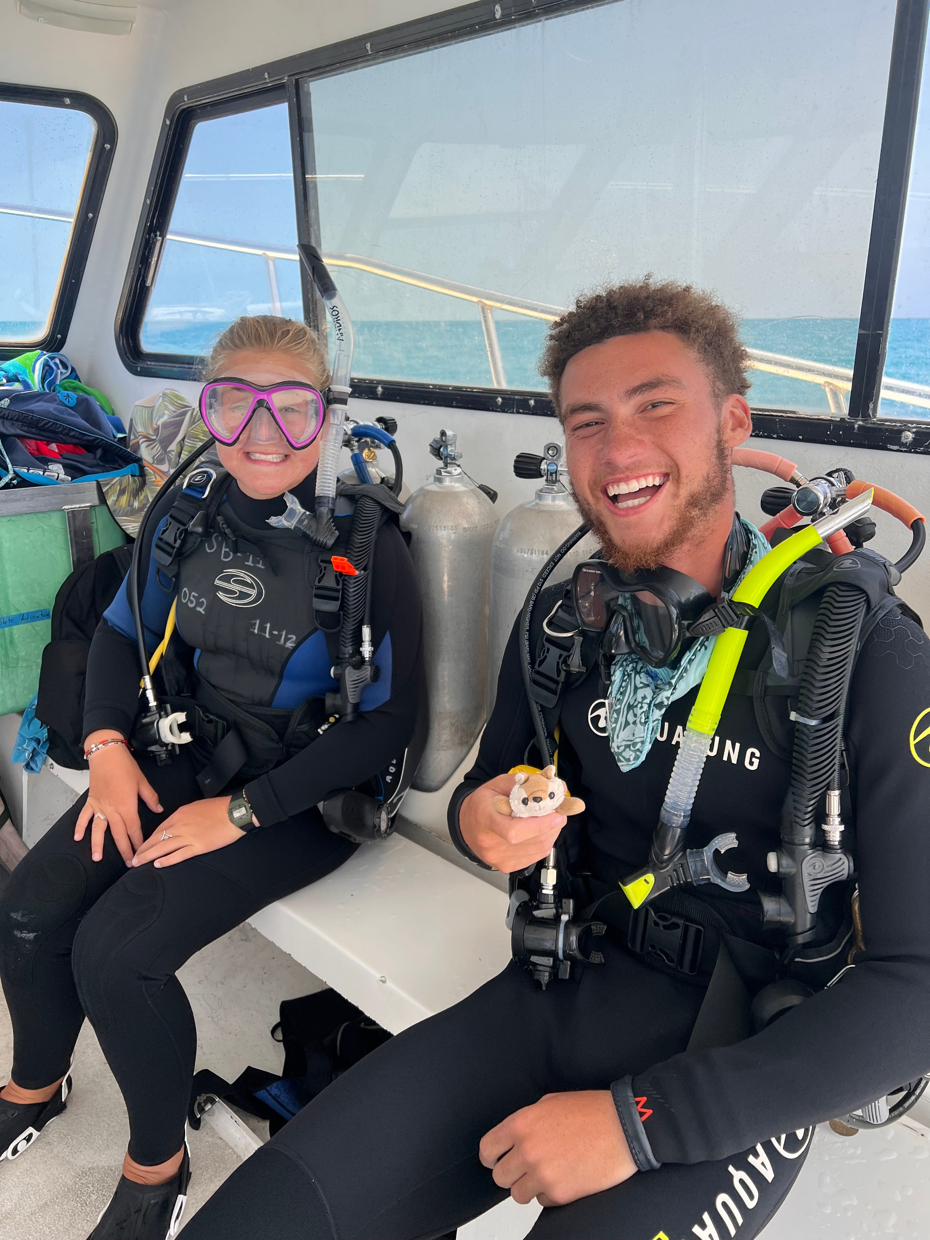 Sharks and SCUBA, Oh my! - by Madeline Sumpter