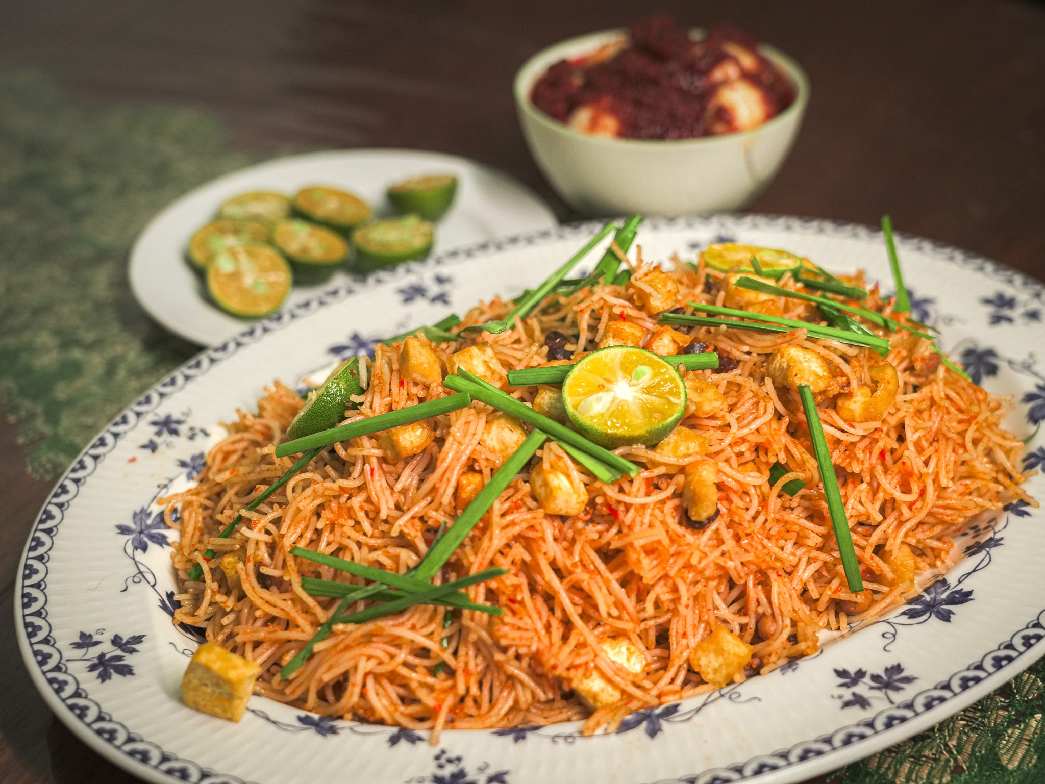 mee siam kering recipe - by Azfar Maswan - nOm