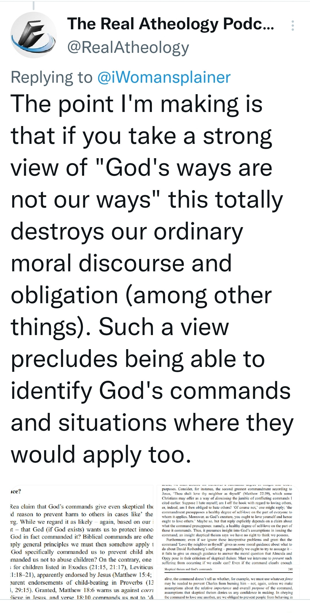 Why Skeptical Theism needn't undermine our sense of moral obligations