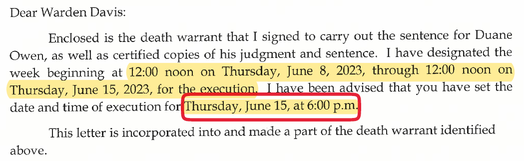 Warrant period confusion - by Melanie Kalmanson