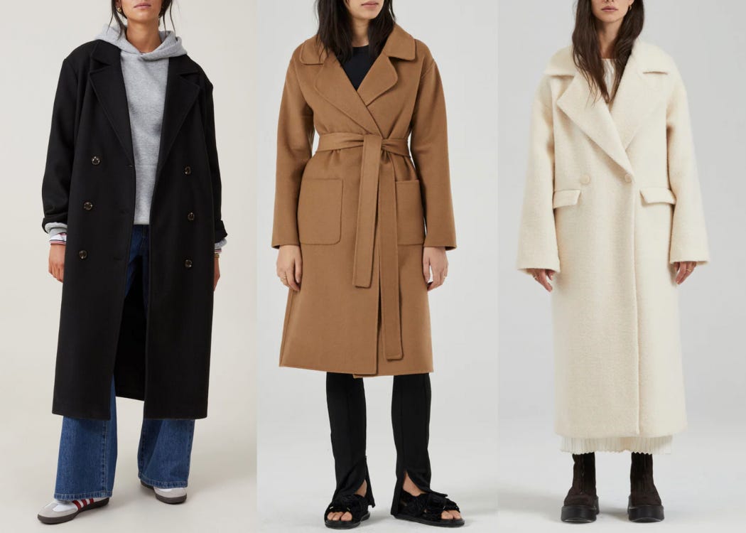Coat in every Shade - Penelope Styling