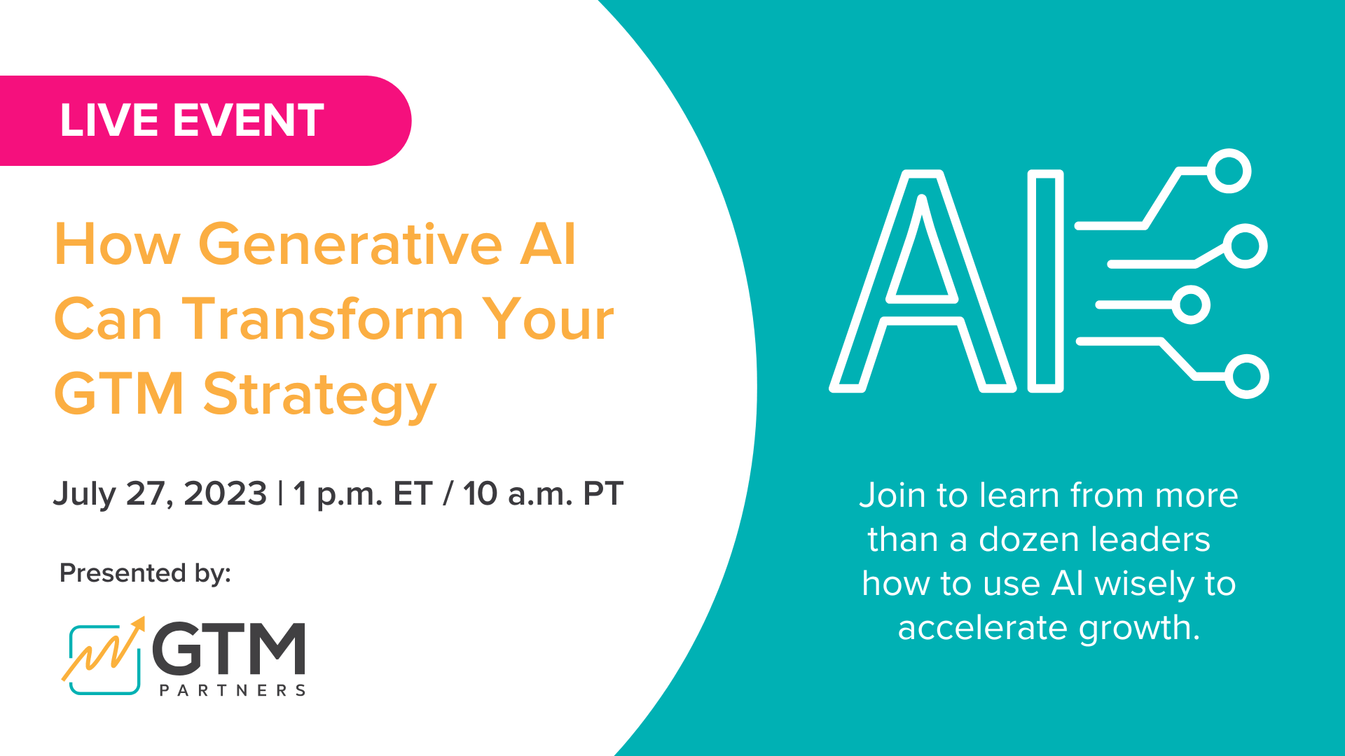 Leverage generative AI to transform your GTM strategy