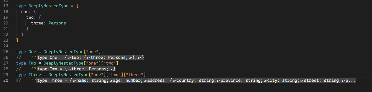 Indexed Access Types In Typescript By Maina Wycliffe