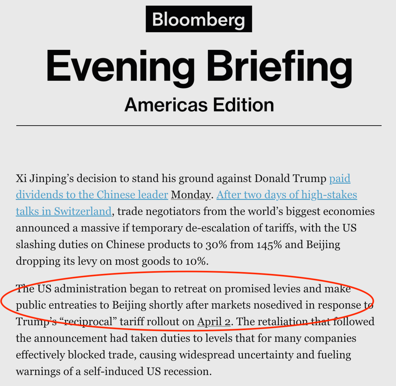 Xi Schlonged Trump - by Jonathan V. Last - The Bulwark
