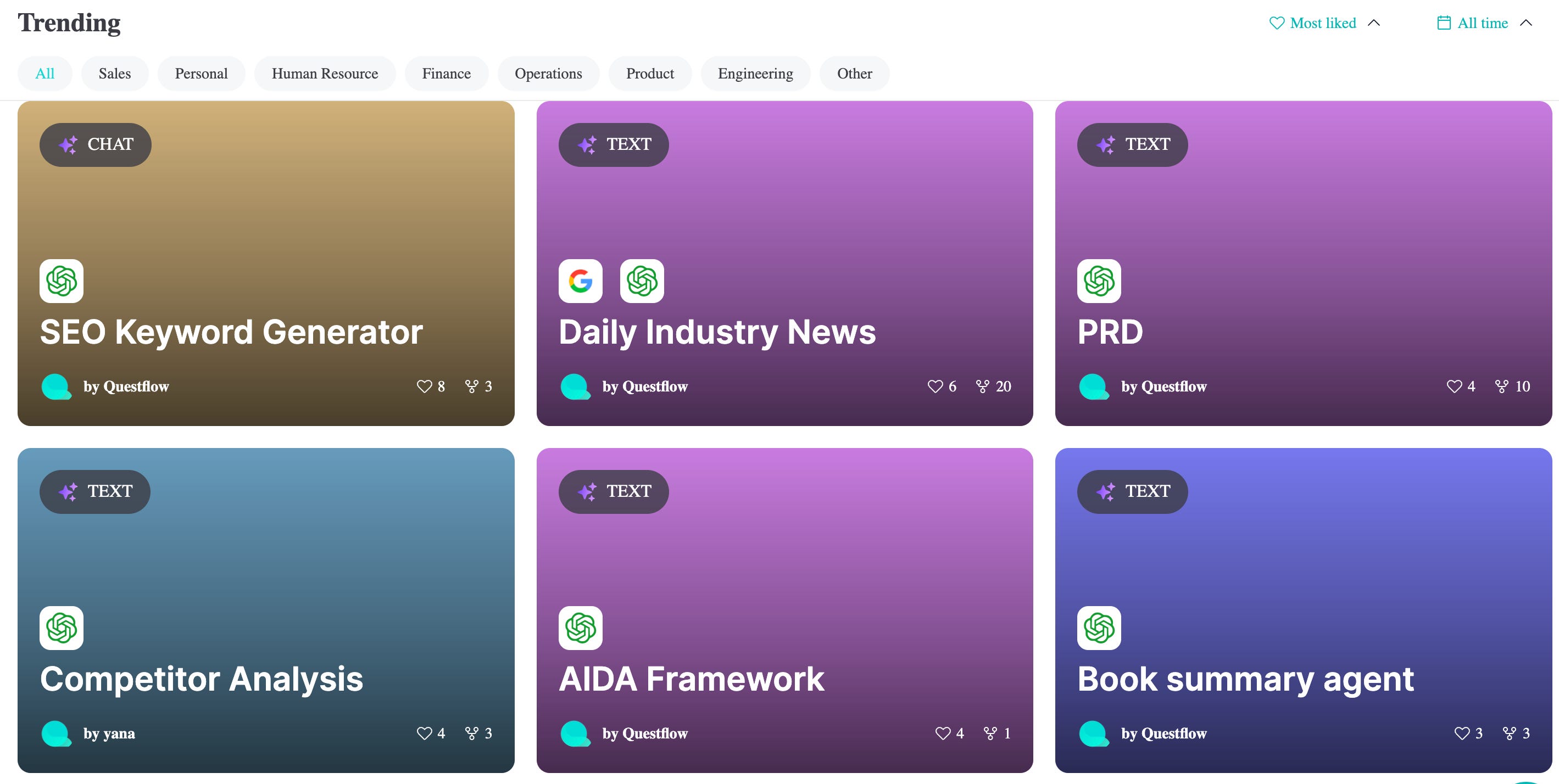 🔥Questflow V0.6 Discover and Harness the Power of AI Agents with Questflow's Explore